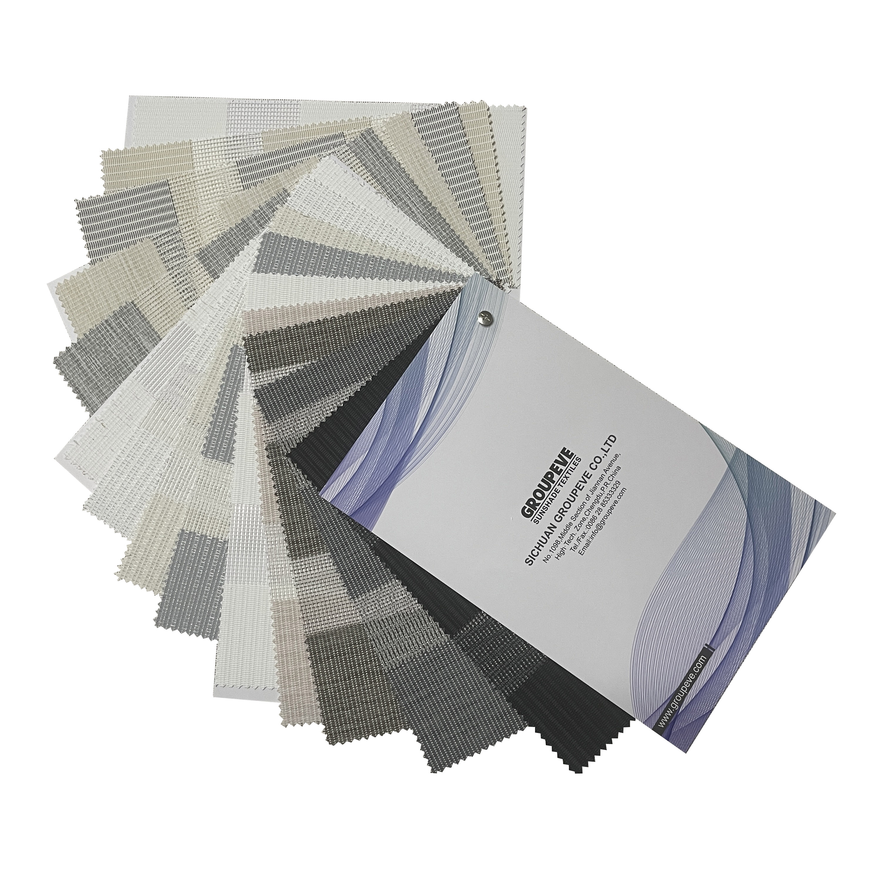 China Sunscreen Fabric Indoor Semi Blackout Blinds Fabric For Window ...